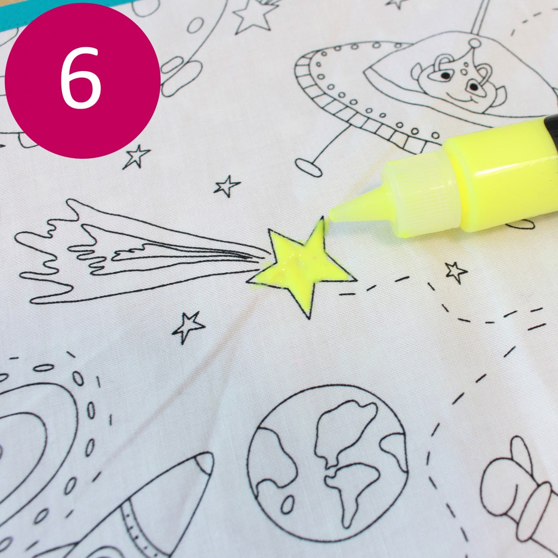 DIY : le set de table à colorier ! - Ma petite Mercerie, le blog