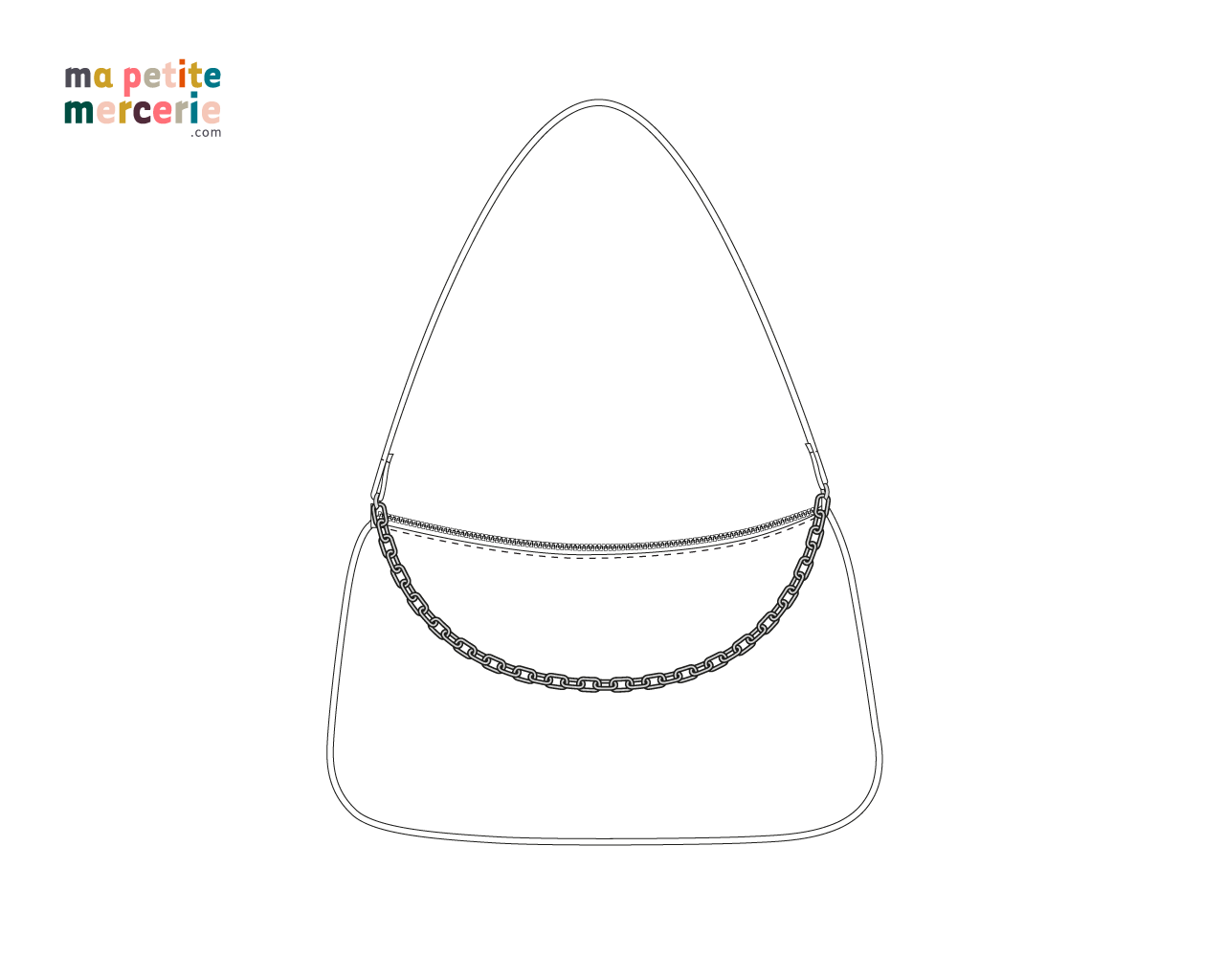 Patron Sac à Main Gratuit À Télécharger Par Ma Petite Mercerie