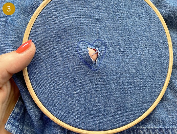 Comment broder un trou ? - Raccommo'day #1