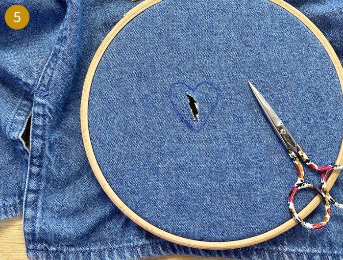 Comment broder un trou ? - Raccommo'day #1