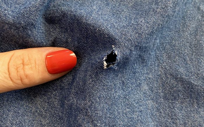 Comment broder un trou ? - Raccommo'day #1